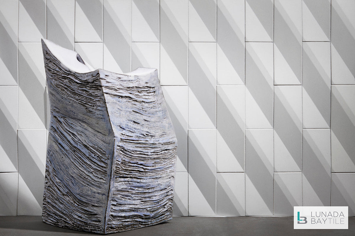 Contourz Zen Break in Sea Salt by Lunada Bay Tile