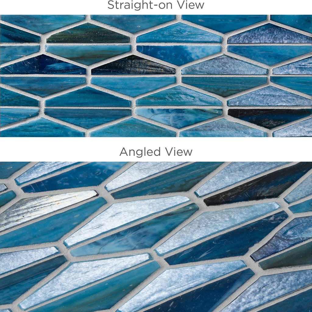 JAW Redux Montage Border in Portofino - Lunada Bay Tile