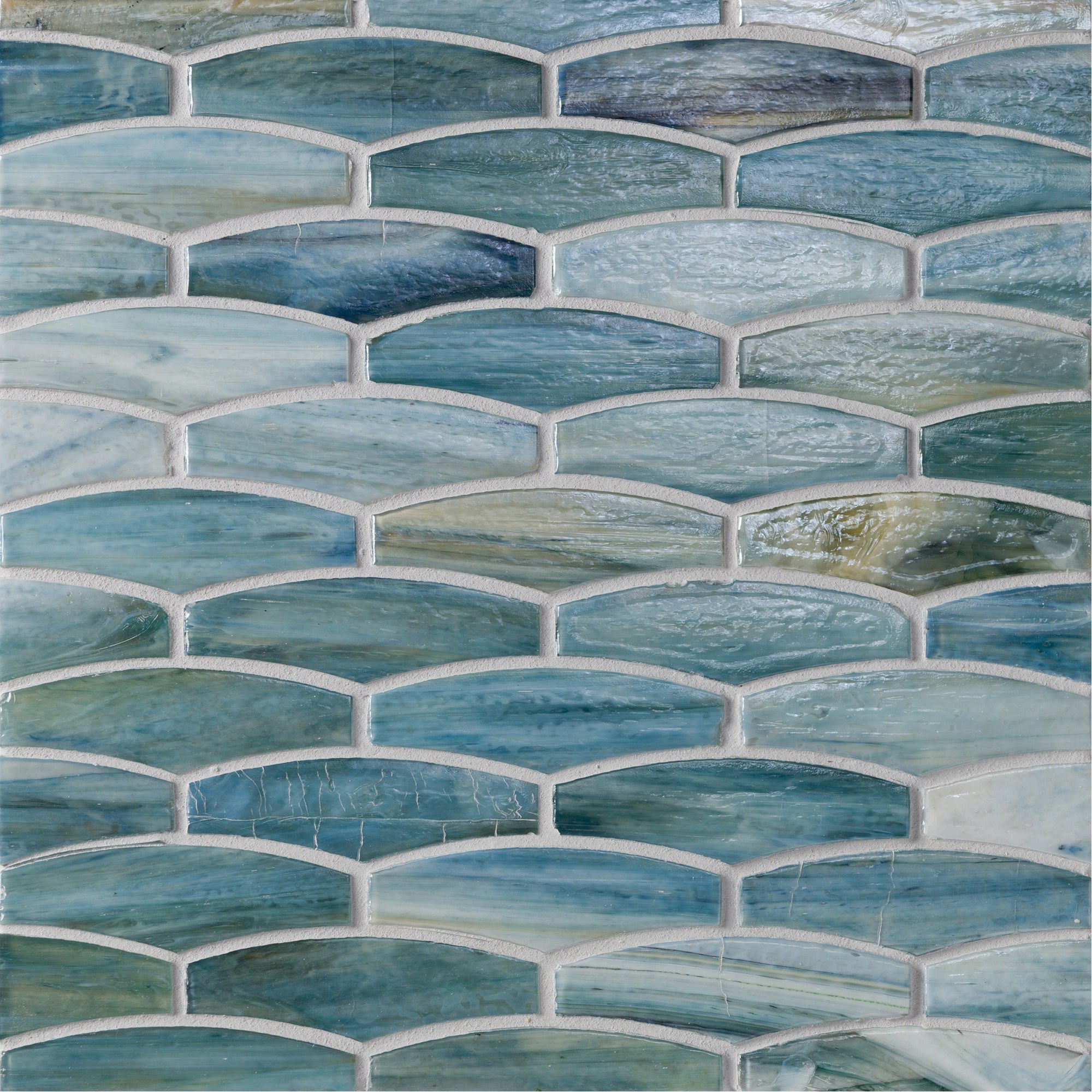 Agate Yumi glass tile by Lunada Bay Tile