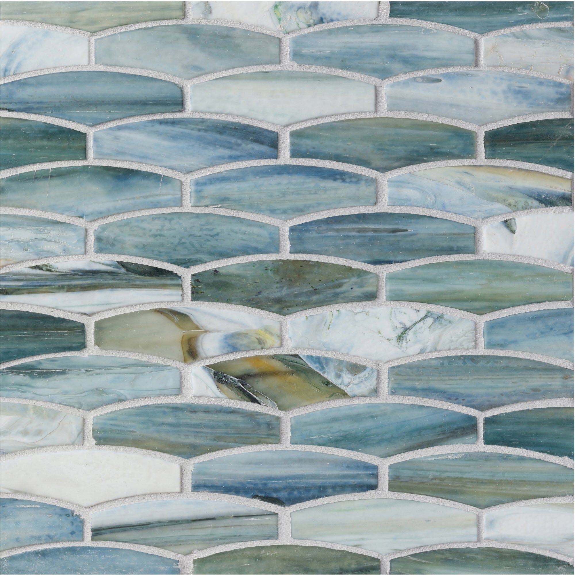 Agate Yumi glass tile by Lunada Bay Tile