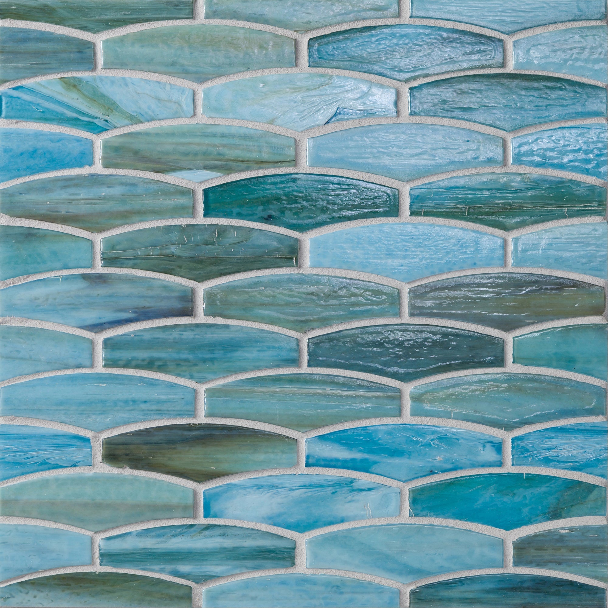 Agate Yumi glass tile by Lunada Bay Tile