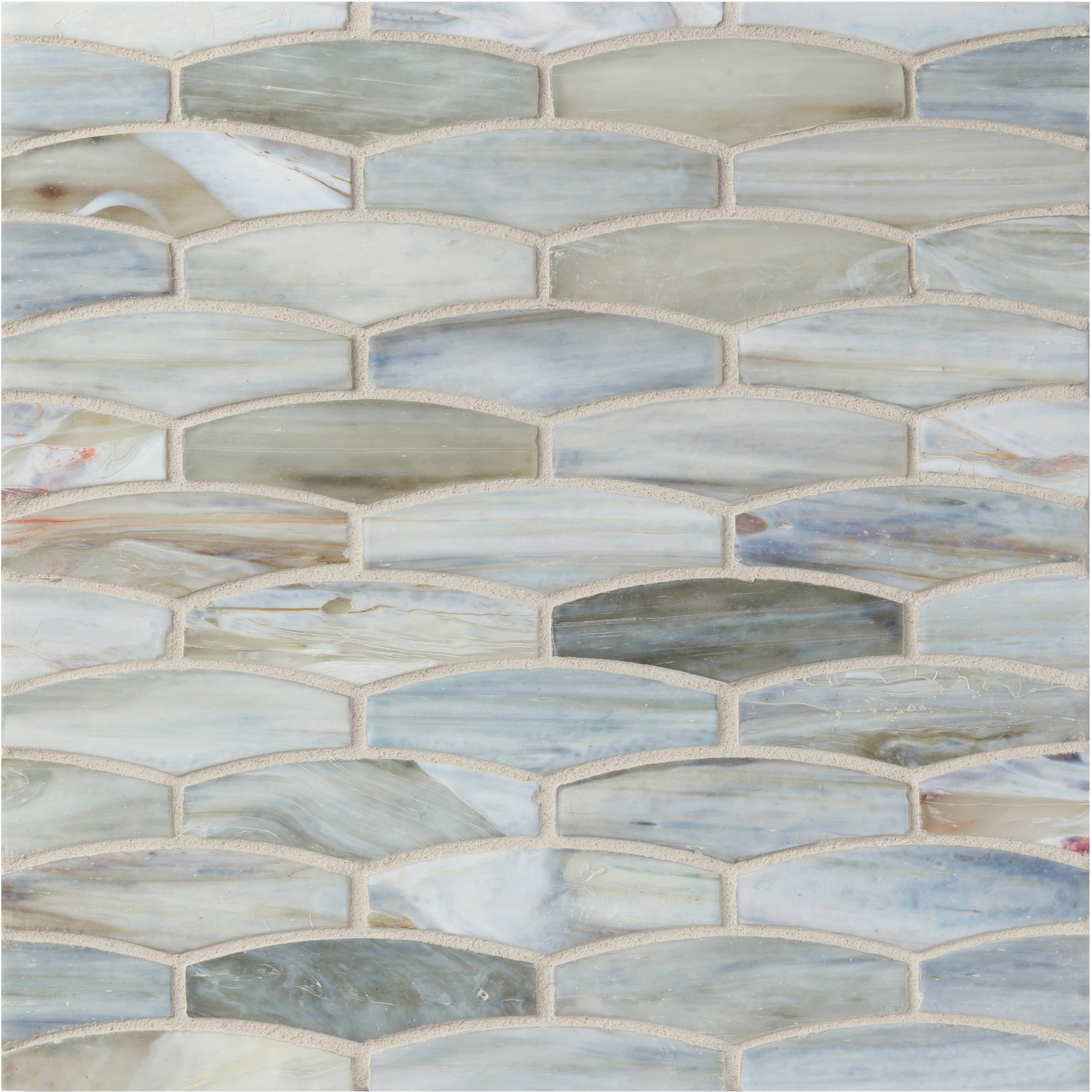 Agate Yumi glass tile by Lunada Bay Tile