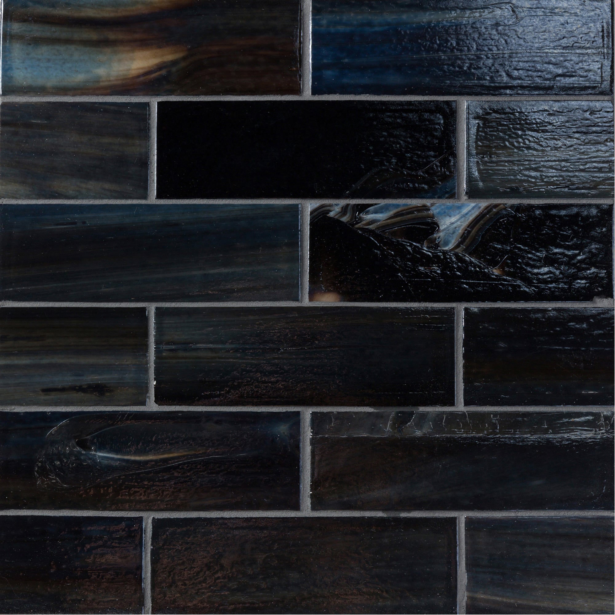 Agate 2x6 glass tile by Lunada Bay Tile