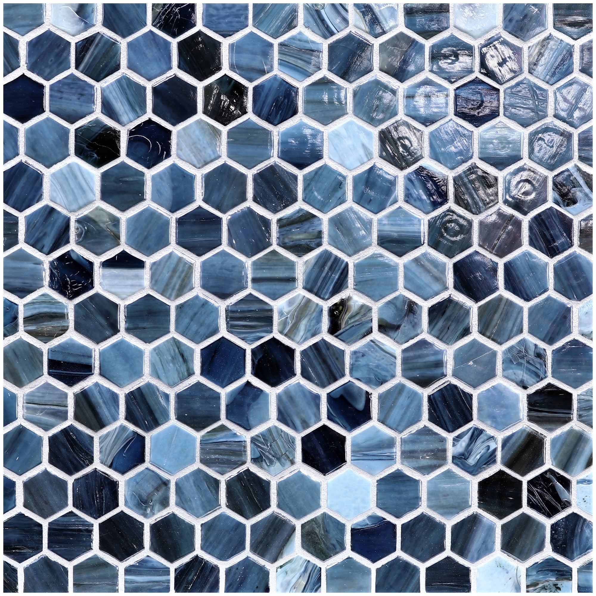 1" Hexagon – Lunada Bay Tile