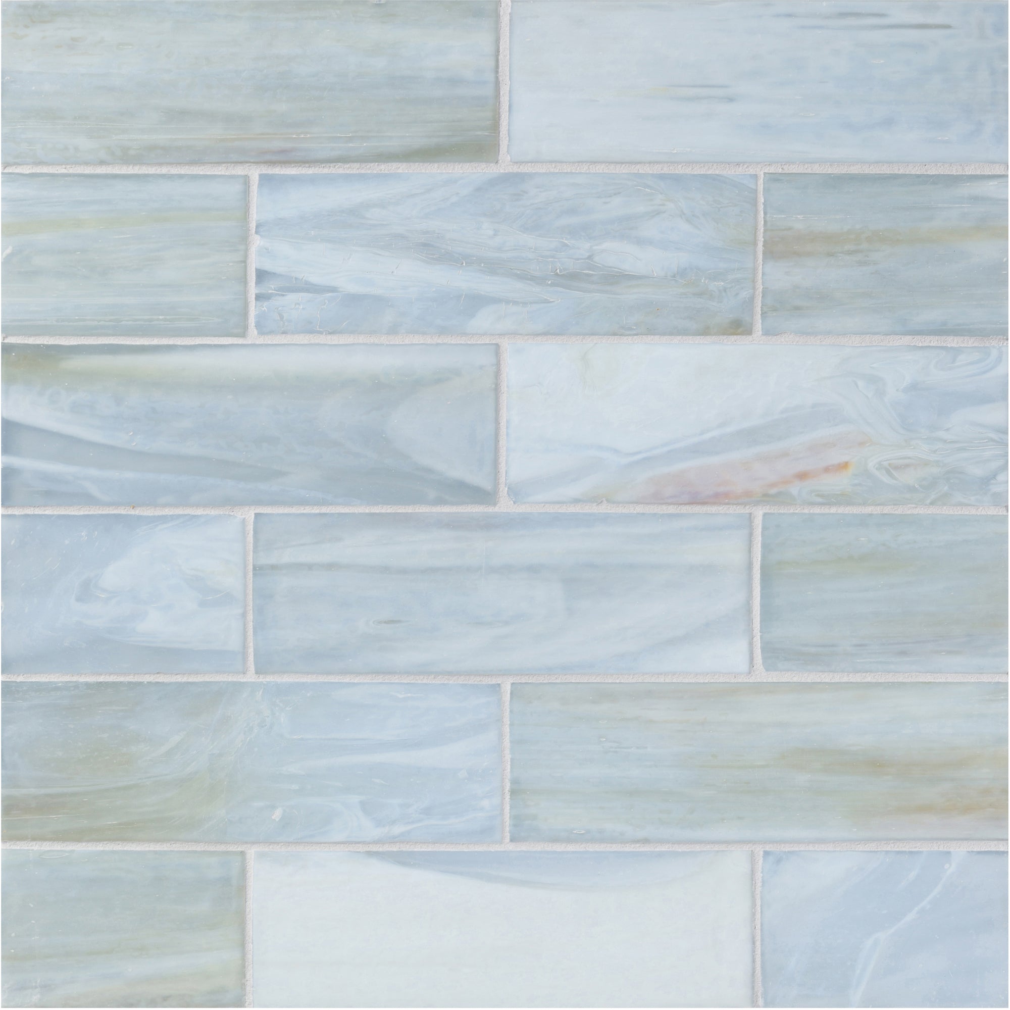 Agate 2x6 glass tile by Lunada Bay Tile