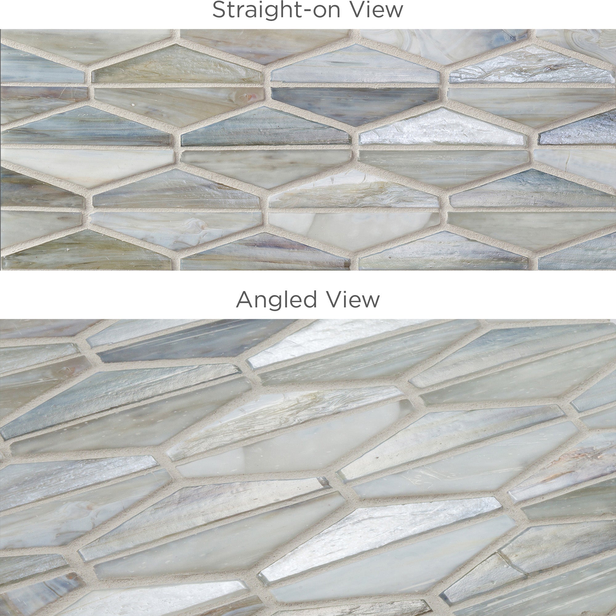 JAW Redux Montage Border in Portofino - Lunada Bay Tile