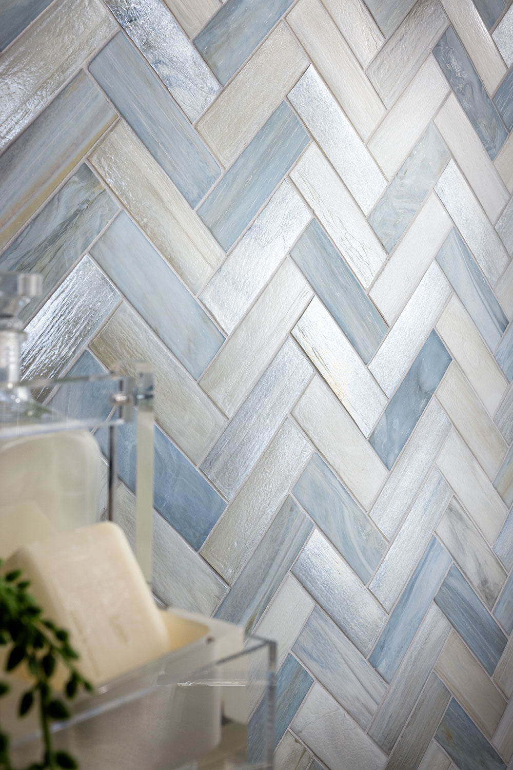 Glass 2x6 Tile Blend – Lunada Bay Tile
