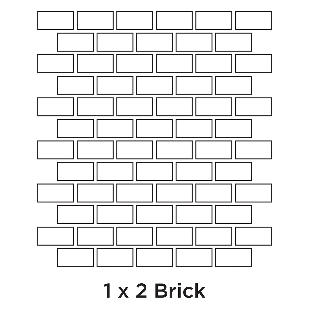1 x 2 Brick (Custom Blends) – Lunada Bay Tile